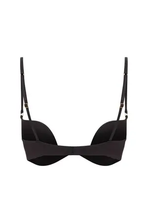 HOUSE OF SILK Seamless Push Up Bra - Black