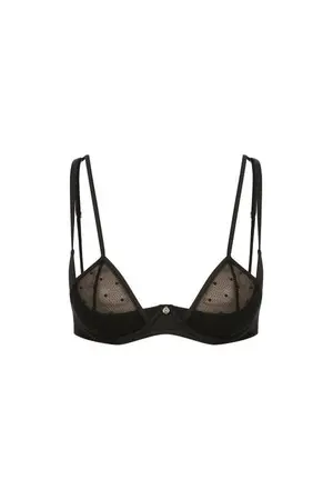 HOUSE OF SILK Matilda Lace Push Up Bra - Black