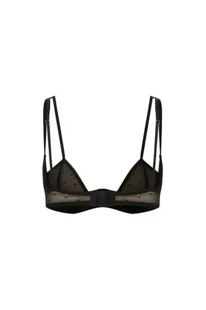 HOUSE OF SILK Matilda Lace Push Up Bra - Black