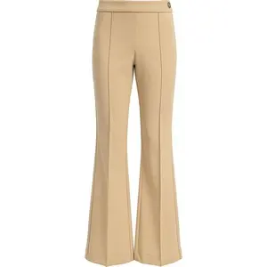 CALLAS MILANO Lola Cropped Kick Flare Pant - Ivory