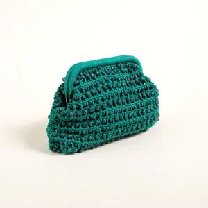 ZSA ZSA ZSU Delhi Raffia Clutch