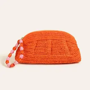 ZSA ZSA ZSU Delhi Raffia Clutch