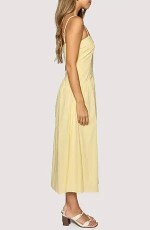 LOST + WANDER Cotton Midi Dress