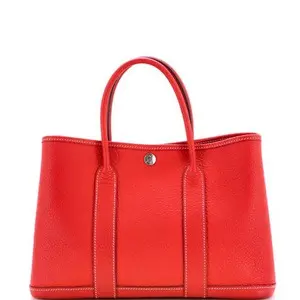 Hermès Garden Party Tote Leather 30 - Red
