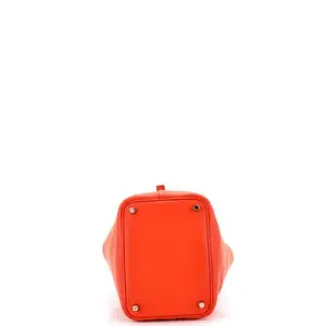Hermès Picotin Lock Bag Clemence Pm - Feu