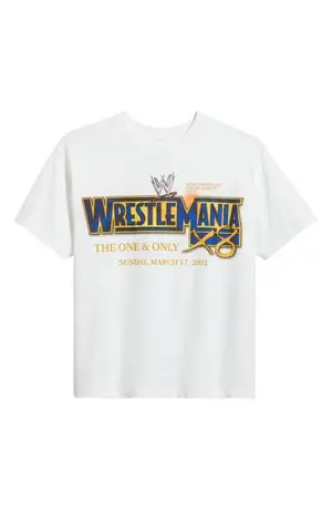 ID SUPPLY CO Wwe Wrestlemania Icon Vs. Icon Graphic T-shirt