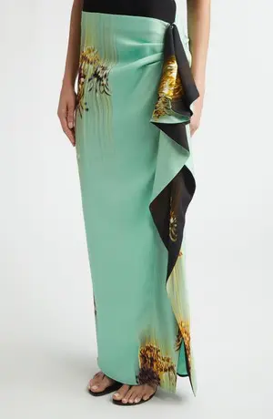 Proenza Schouler Cella Ruffle Cady Skirt