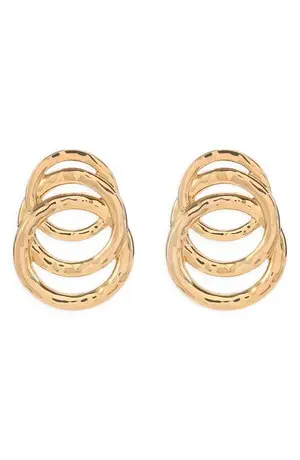 PETIT MOMENTS Orbit Stud Earrings - Gold
