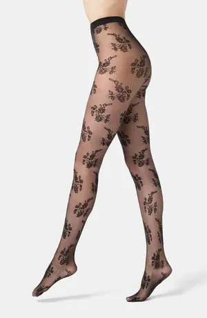 Oroblu Ethereal Sheer Tights - Black