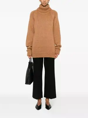 Max Mara Flared Cropped Trousers