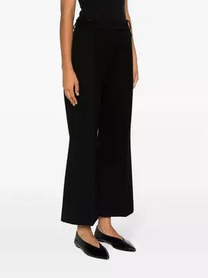 Max Mara Flared Cropped Trousers