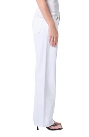 AGOLDE Low Rise Loose Fit Jeans - Marshmallow Cloud