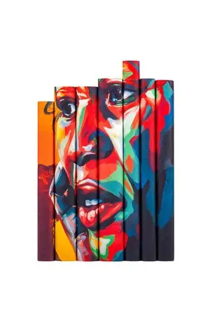 JUNIPER BOOKS Toni Morrison Portrait Book Set - Red