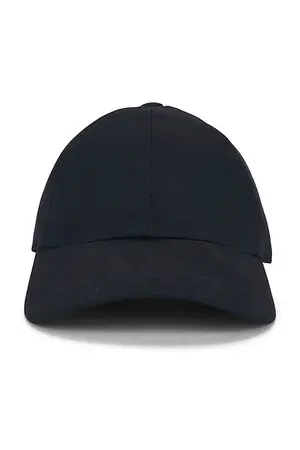 THE ROW Caspian Baseball Cap - Dark Navy