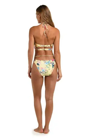 L'Agence Butterfly Beaded Bikini Bottom