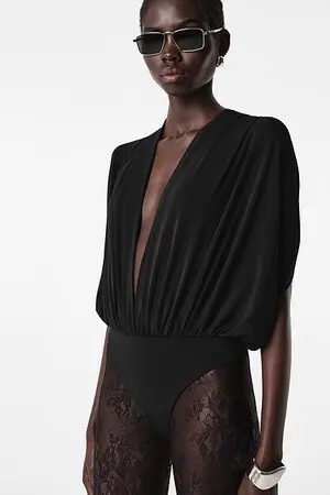 Revolve Chimere Bodysuit - Black