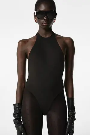 Revolve Leona Bodysuit - Black