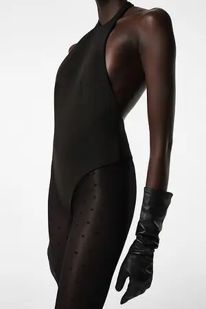 Revolve Leona Bodysuit - Black