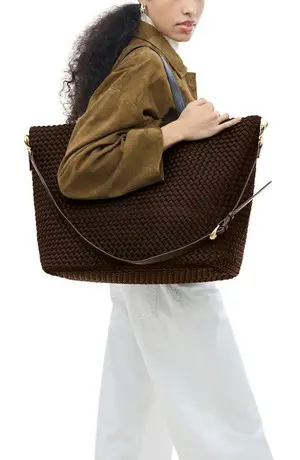 NAGHEDI Geneva Weekender Tote - Chocolate