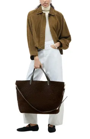 NAGHEDI Geneva Weekender Tote - Chocolate
