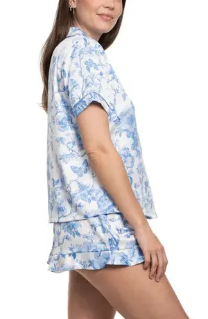 IN BLOOM BY JONQUIL Molleigh Satin Short Pajamas - Ivory
