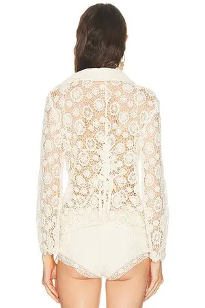 Isabel Marant Étoile Yana Lace Top