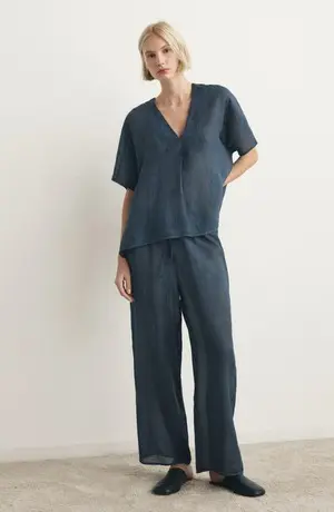 Mango Ramie Top