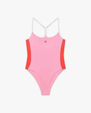 Casablanca Monogram Swimsuit - Red