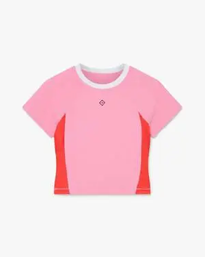 Casablanca Monogram Short Sleeve Rash Top - Red