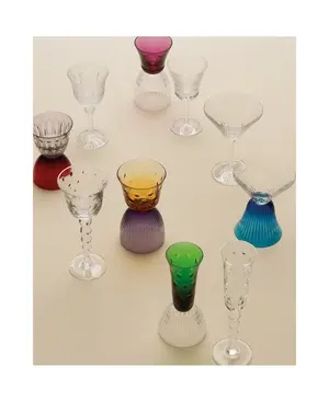 SAINT LOUIS Bubbles Water Glass