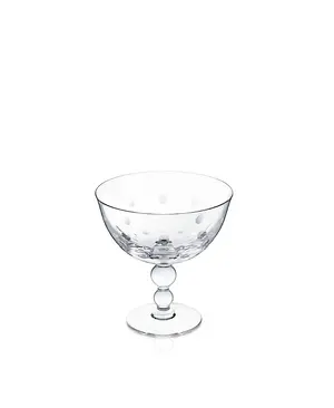 SAINT LOUIS Bubbles Footed Cup - No Color
