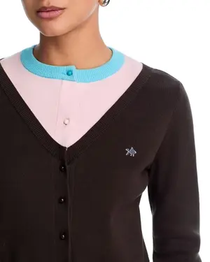 KATE BARTON Layered Cardigan