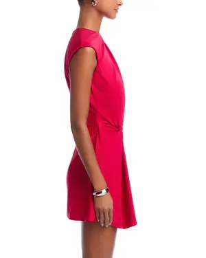 KATE BARTON Draped Mini Dress