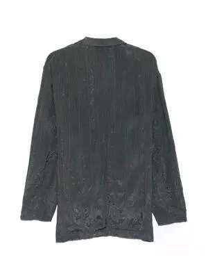 ALYSI Single-breasted Flap-pocket Blazer
