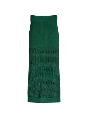TWP Textured Knit Midi Skirt