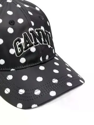 GANNI Polka Dot Cap
