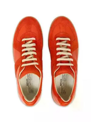 MAISON MARGIELA Replica Suede Sneakers - Orange