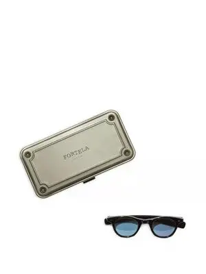 FORTELA Nelson Round-frame Sunglasses