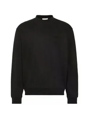 Calvin Klein Logo-patch Crew-neck Sweater