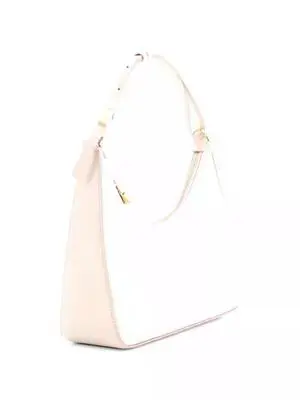 Givenchy Moon Cut Out 4g Coated Canvas Small Hobo Bag