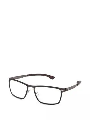 IC! BERLIN Rectangle Frame Eyeglasses - Black