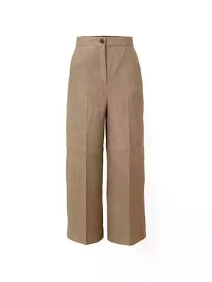 Marella Emme Button Trousers - Neutrals