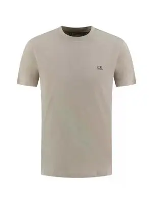 C.P. COMPANY Logo T-shirt - Neutrals
