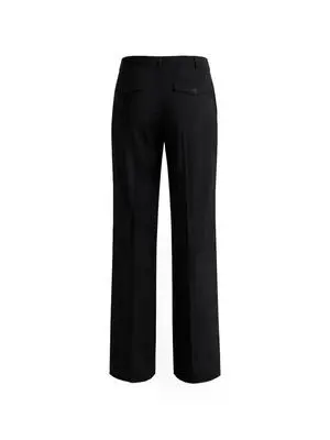 SUNFLOWER Wide Pleated Wool Trousers