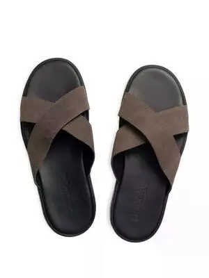 DOUCAL'S Criss-cross Sandals - Brown