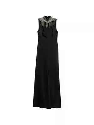 Alexander McQueen Sleeveless Maxi Dress - Black