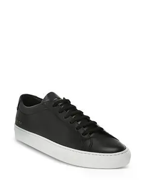 COMMON PROJECTS Achilles Leather Sneakers - Black