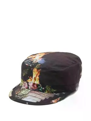 Undercover X Emma Bennet Floral-print Cap