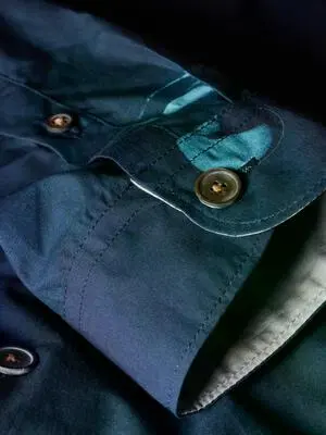 Paul Smith Sunbleached Snaps Poplin Shirt