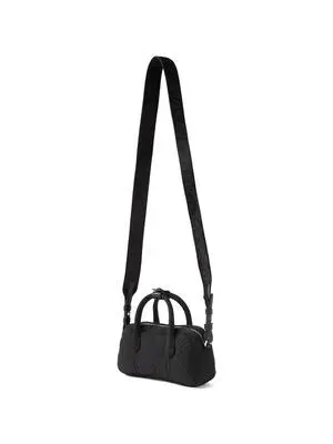 Emporio Armani Quilted Tote Bag With Logo Plaque